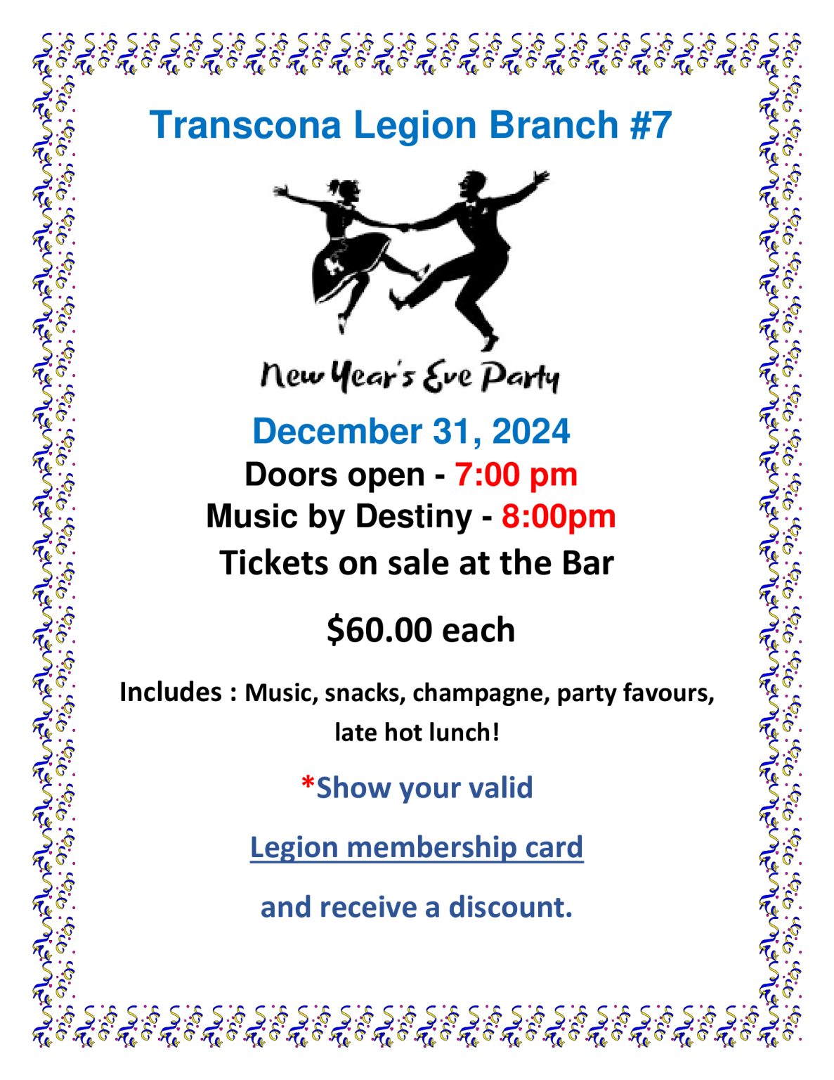 Transcona Legion – 117 Regent Avenue East, Winnipeg, Manitoba